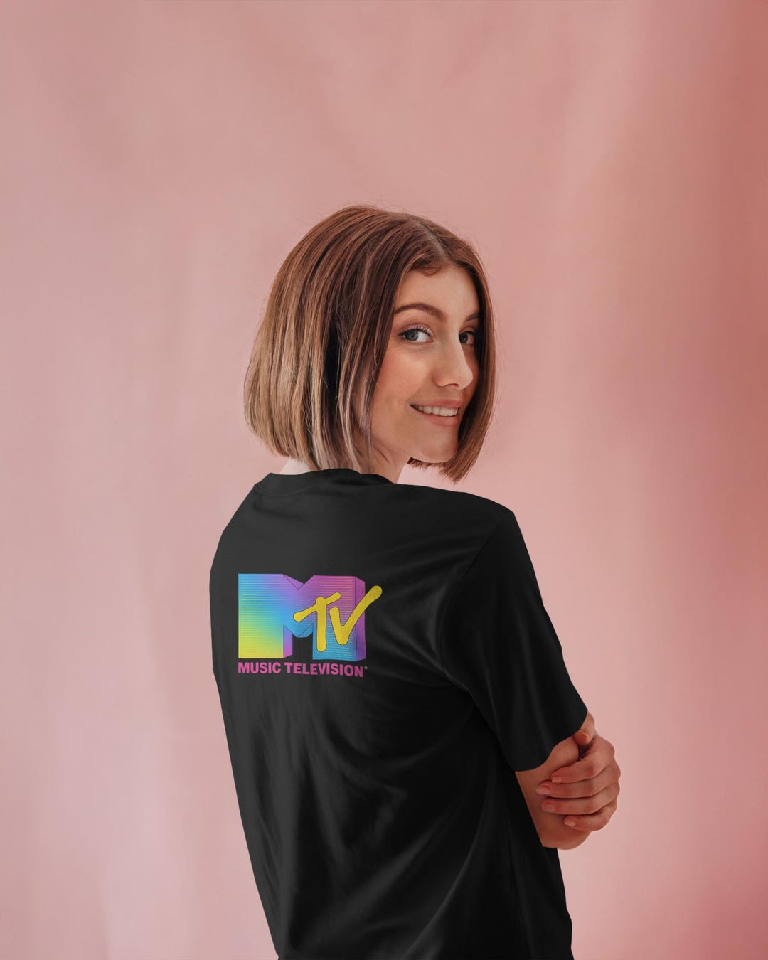 Retro MTV Music Television Tee, 80s Fashion Shirt, Unisex Gift for ...