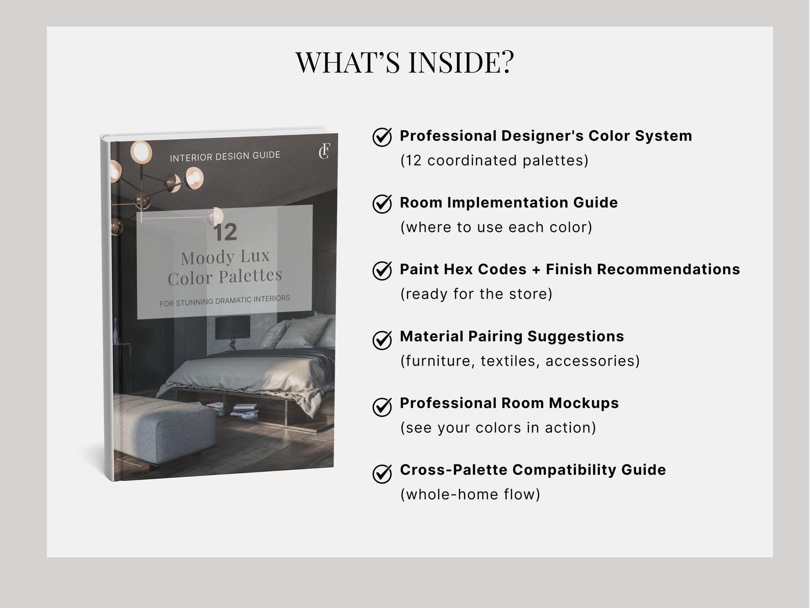 Moody Luxurious Color Palette Guide Dark Luxury Paint Color Schemes ...