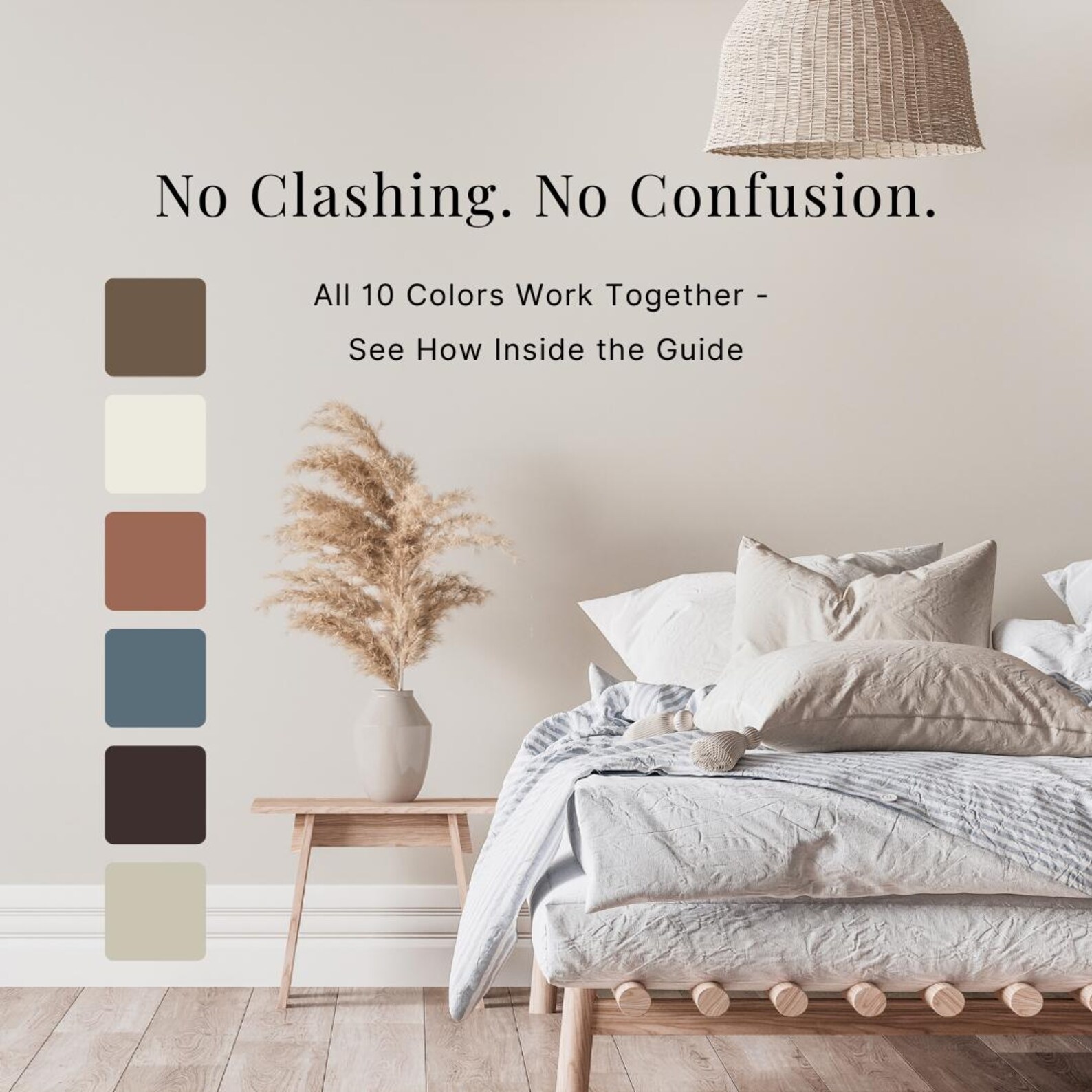 Sherwin Williams Grounded Brown Paint Color Palette: Color of the Month ...