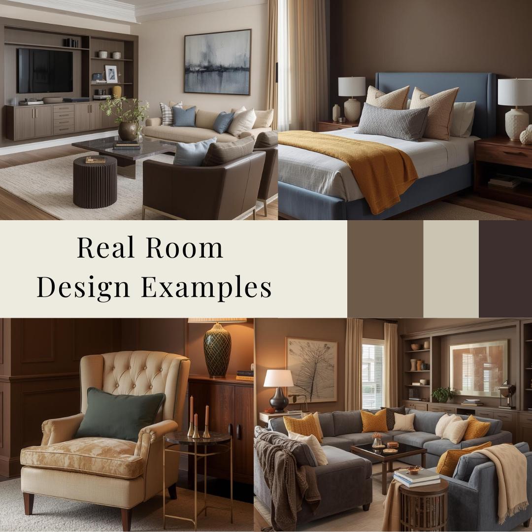 Sherwin Williams Grounded Brown Paint Color Palette: Color of the Month ...