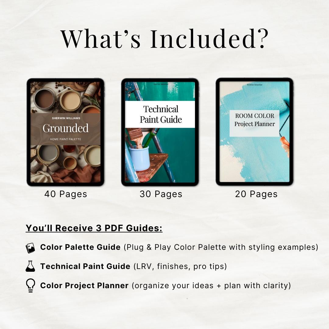 Sherwin Williams Grounded Brown Paint Color Palette: Color of the Month ...