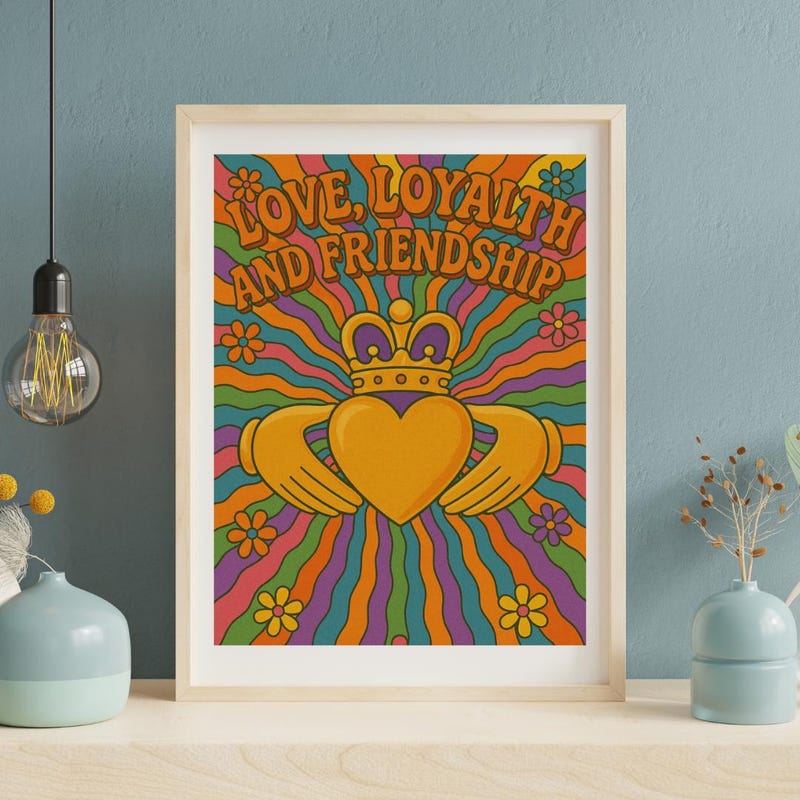 Claddagh Wall Art - Etsy