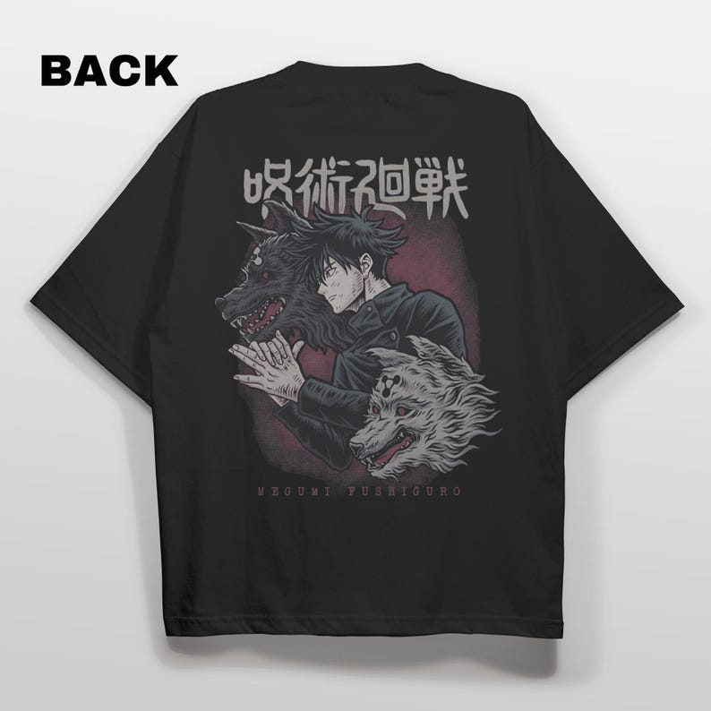 Megumi Fushiguro Hoodie, Jujutsu Kaisen Anime Sweatshirt, Otaku ...
