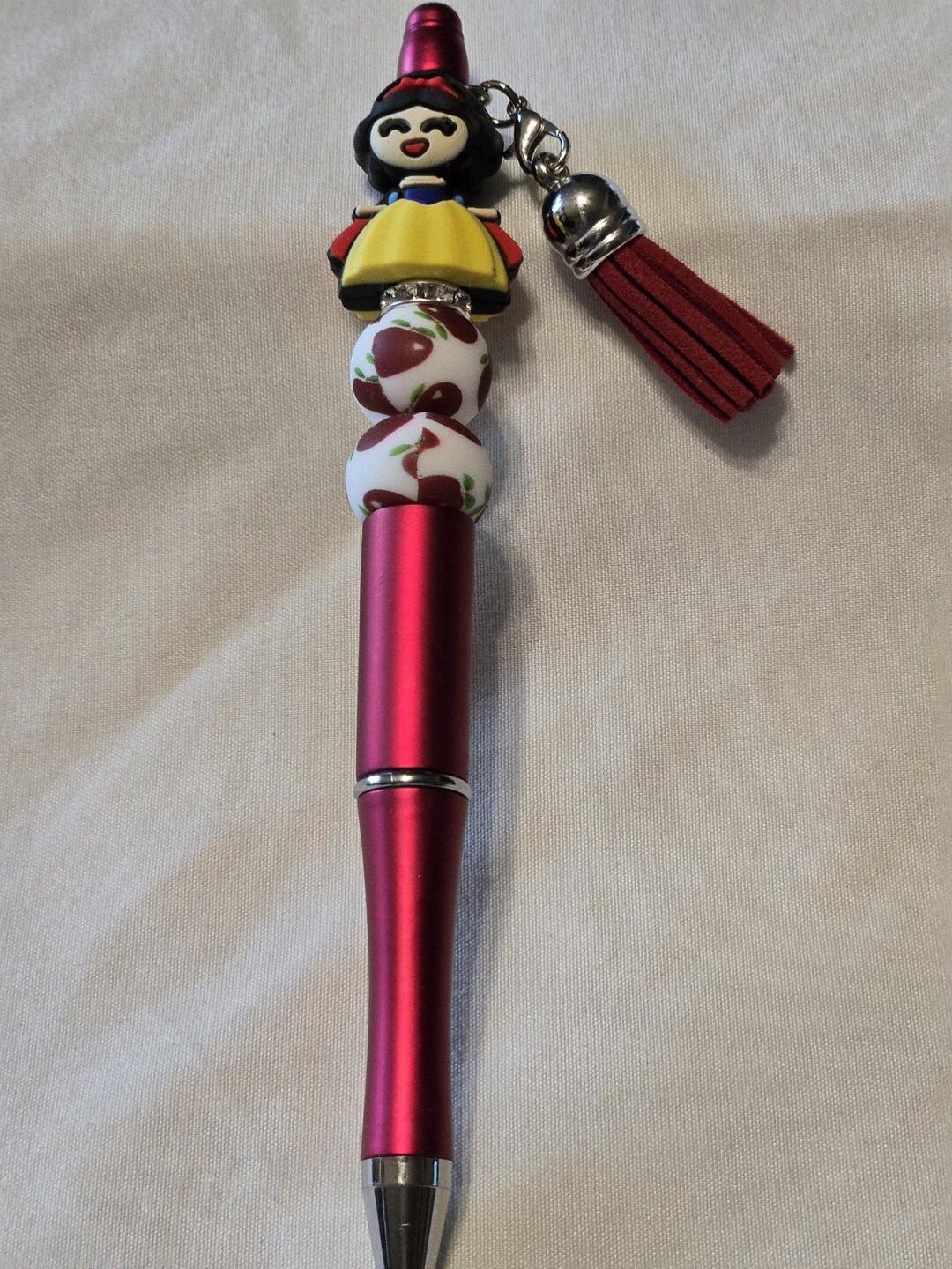 Snow White Themed Ballpoint Pen- Red - Etsy