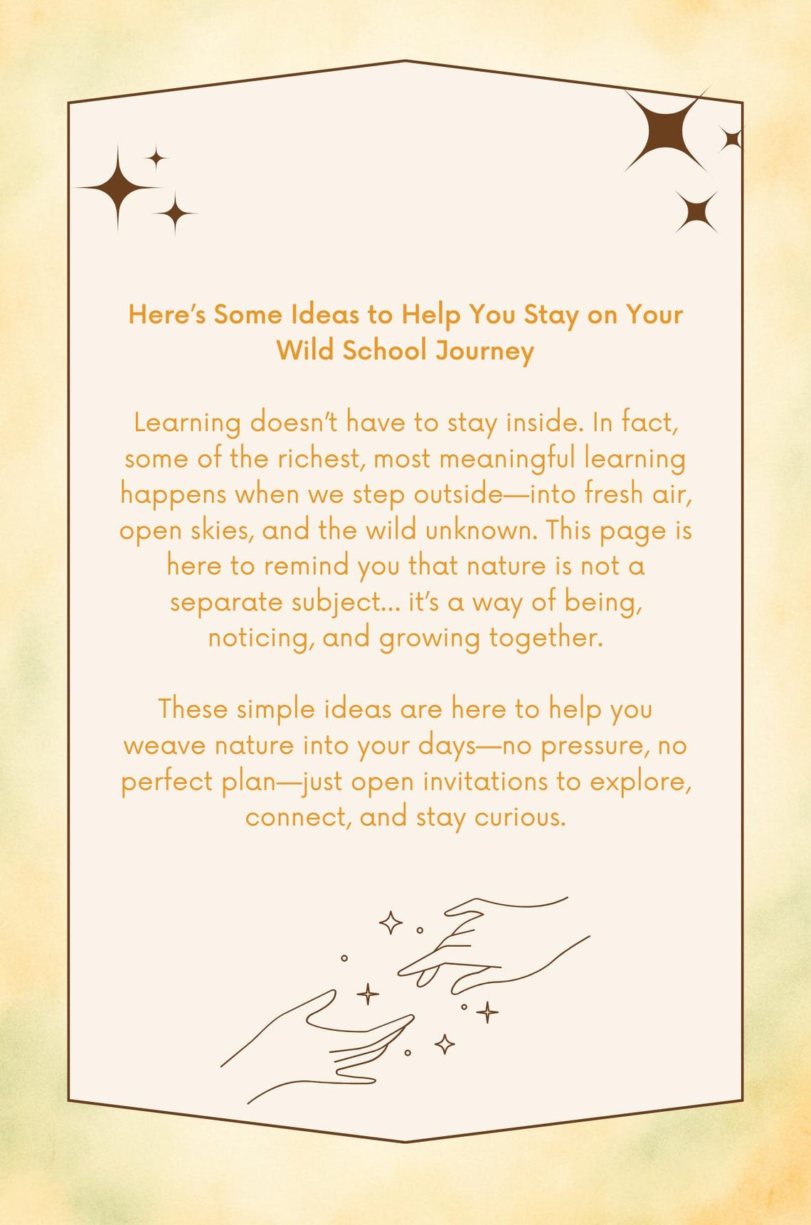 Wildschooling Tracker Printable – Nature-based Homeschool Logbook ...