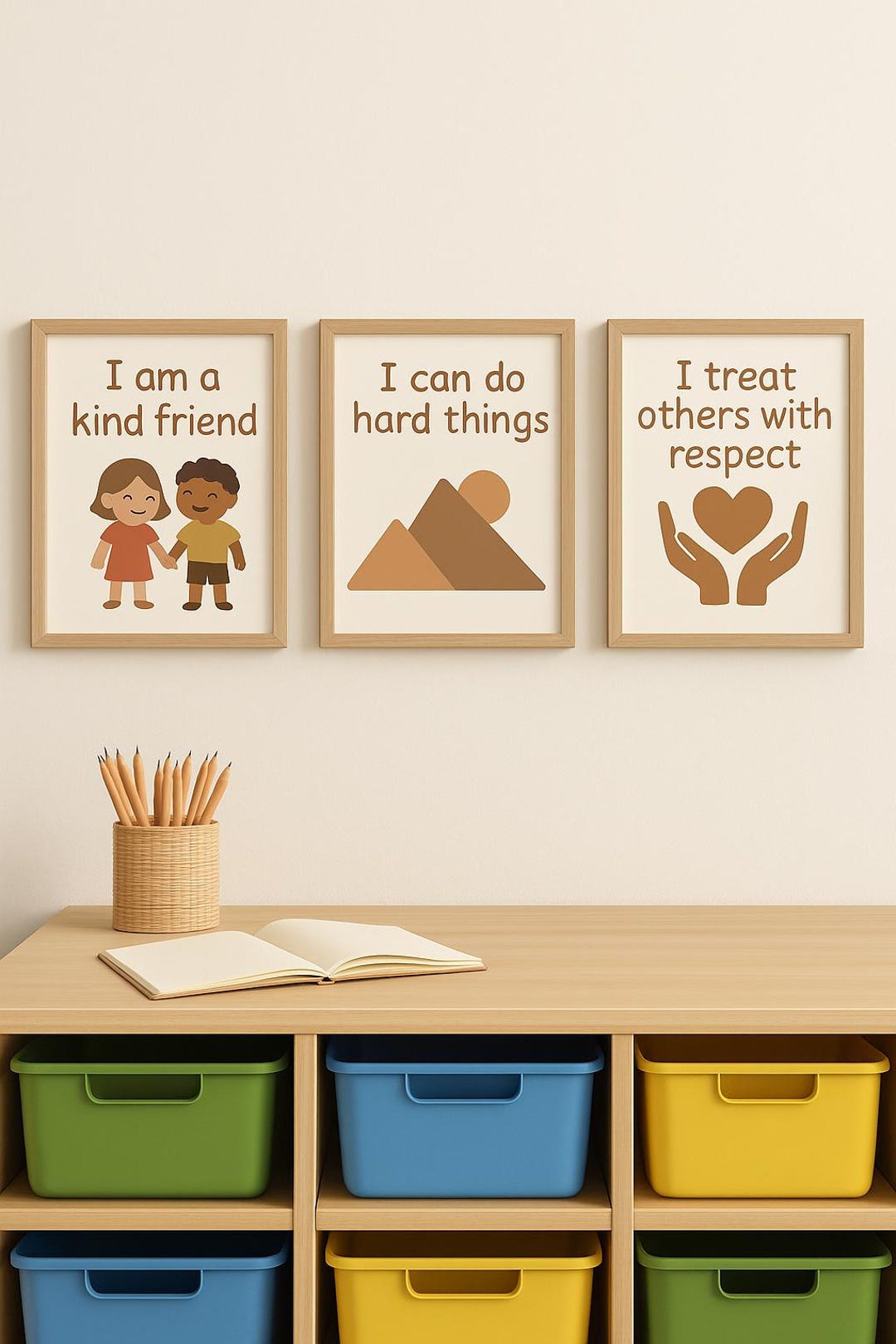10 Printable Affirmation Posters for Kids – Classroom & Nursery Wall ...