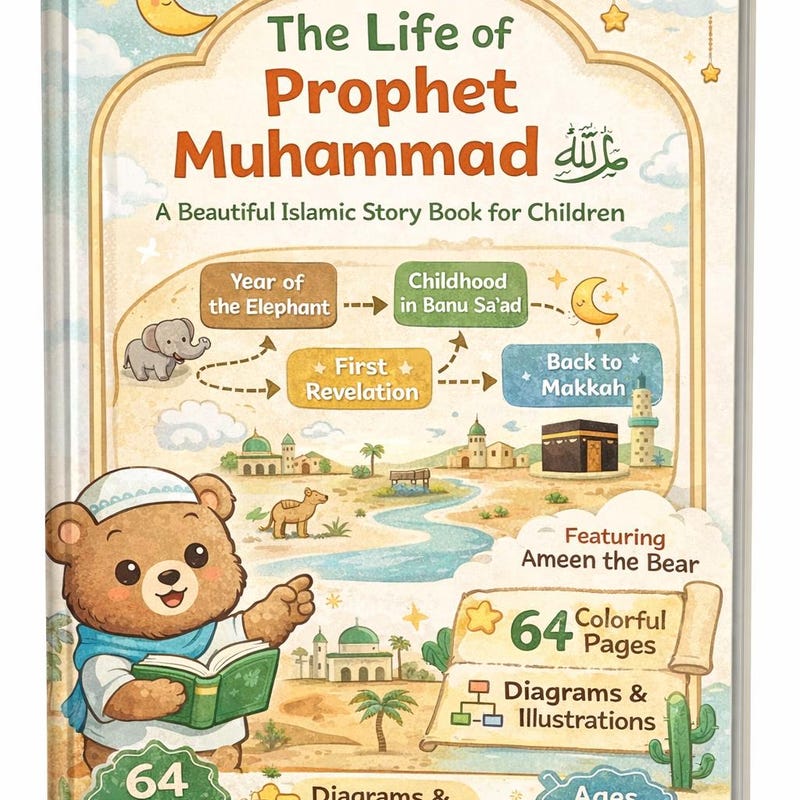 Muslim Kids Story Book - Etsy
