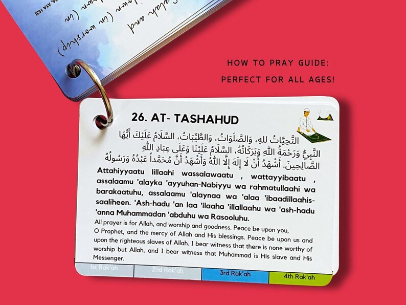 Salah Cards Printable – Step-by-step Islamic Prayer Guide (digital ...