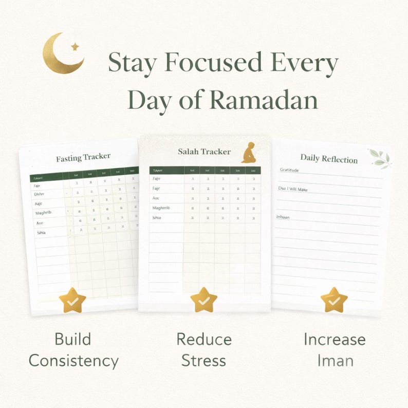 Ramadan Planner 2026 | Printable Islamic Planner for Kids & Adults With ...