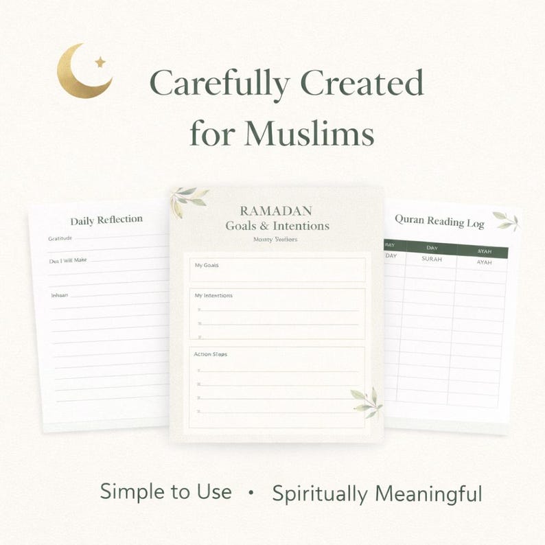 Ramadan Planner 2026 | Printable Islamic Planner for Kids & Adults With ...
