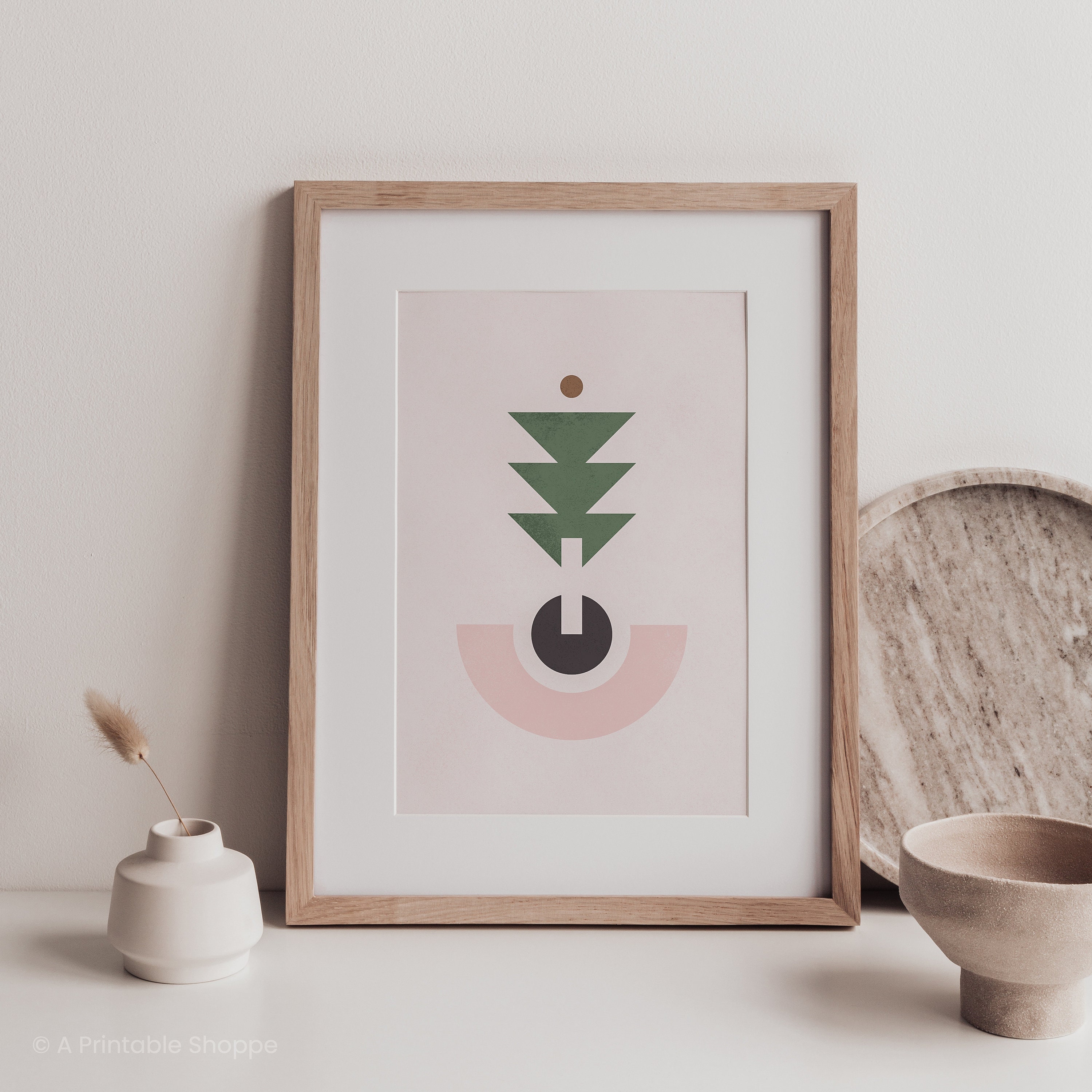 Geometric Modern Shapes Print Instant Digital Download Print - Etsy New ...