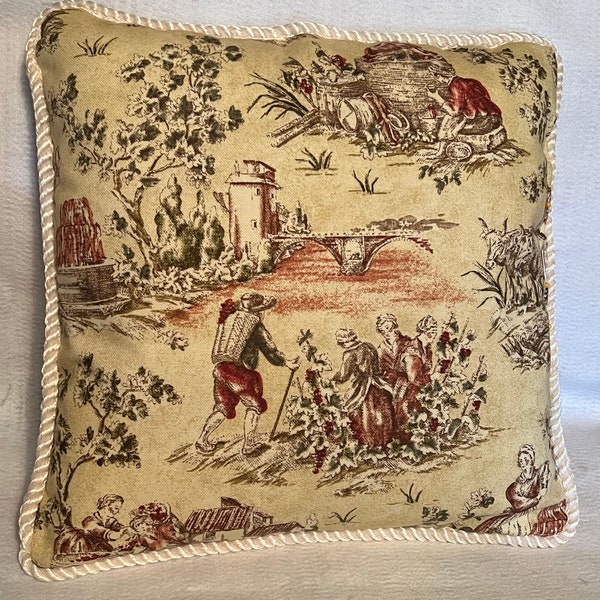Yellow Toile - Etsy