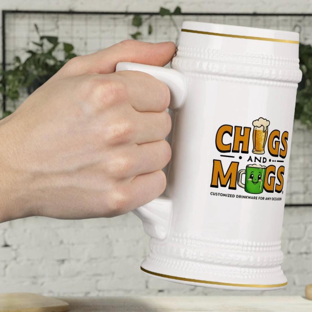 Custom Beer Stein Mug - Personalized Beer Stein, Perfect for Gifts ...