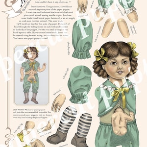 Mabel & Myrtle (parasitic Twin) DIY Paper Puppet Kit - Etsy