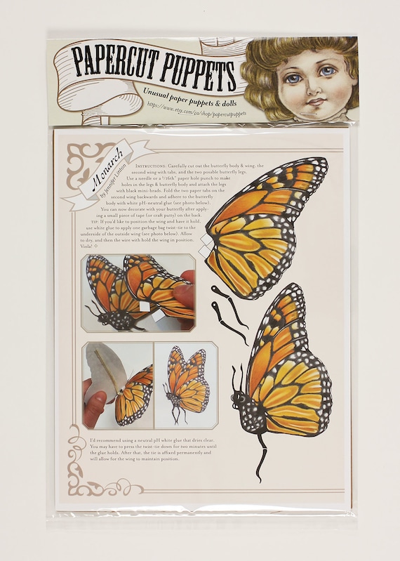 Monarch Butterfly DIY Kit | Etsy
