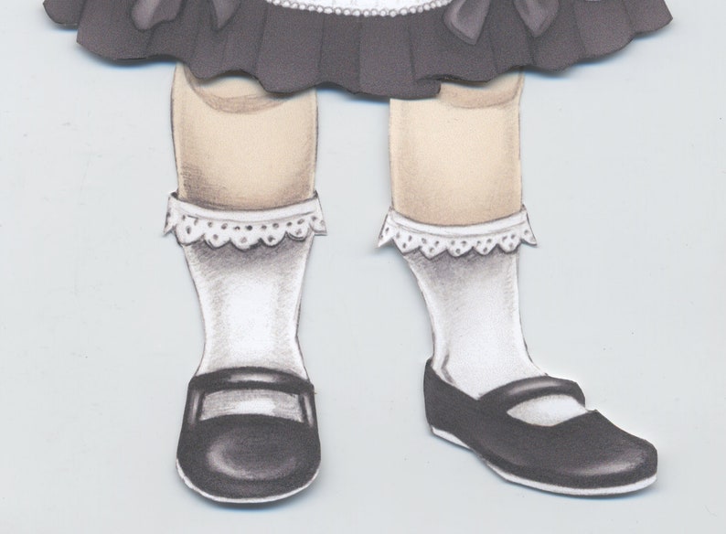 Lenore the Gothic Lolita DIY Puppet Kit - Etsy