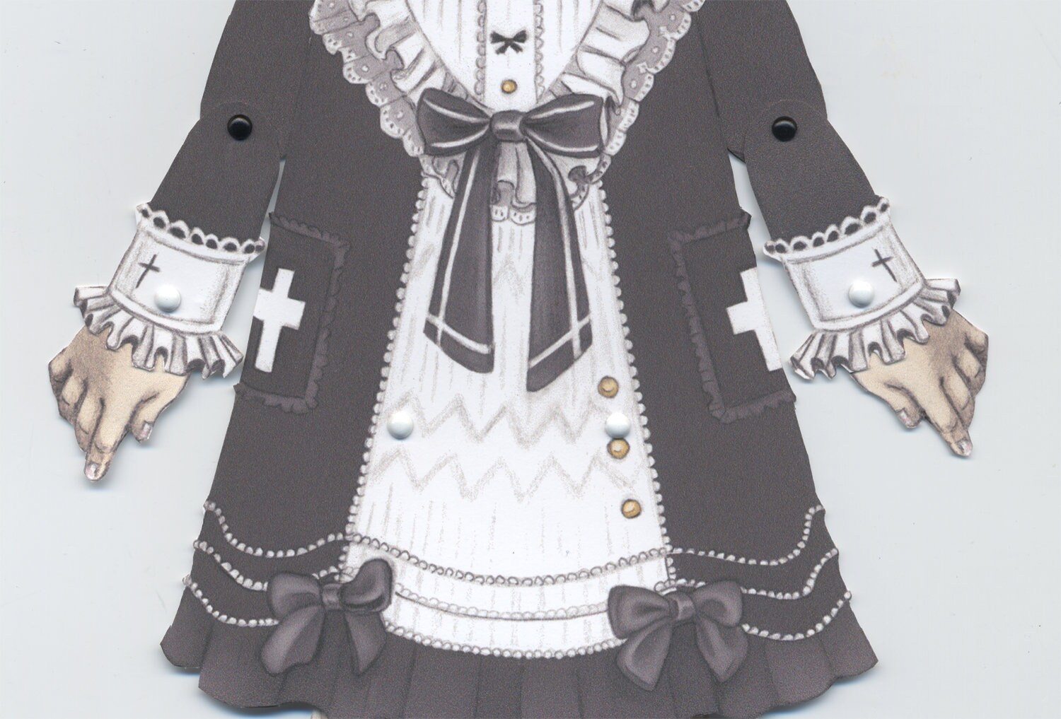 Lenore the Gothic Lolita DIY Puppet Kit - Etsy