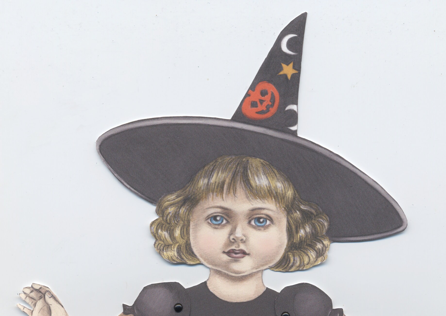 Little Halloween Witch DIY Puppet Kit - Etsy
