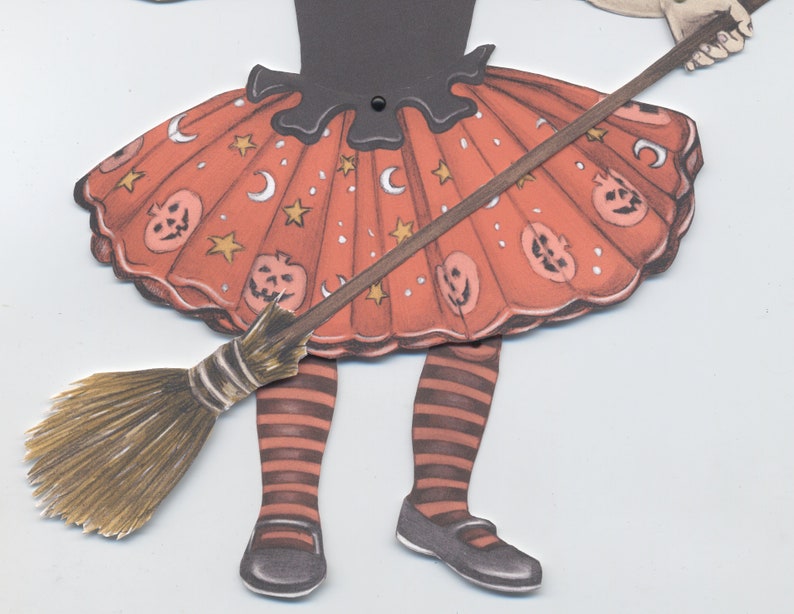 Little Halloween Witch DIY Puppet Kit - Etsy