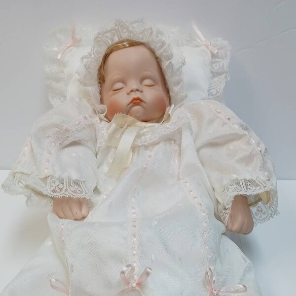 Porcelain Baby Doll - Etsy