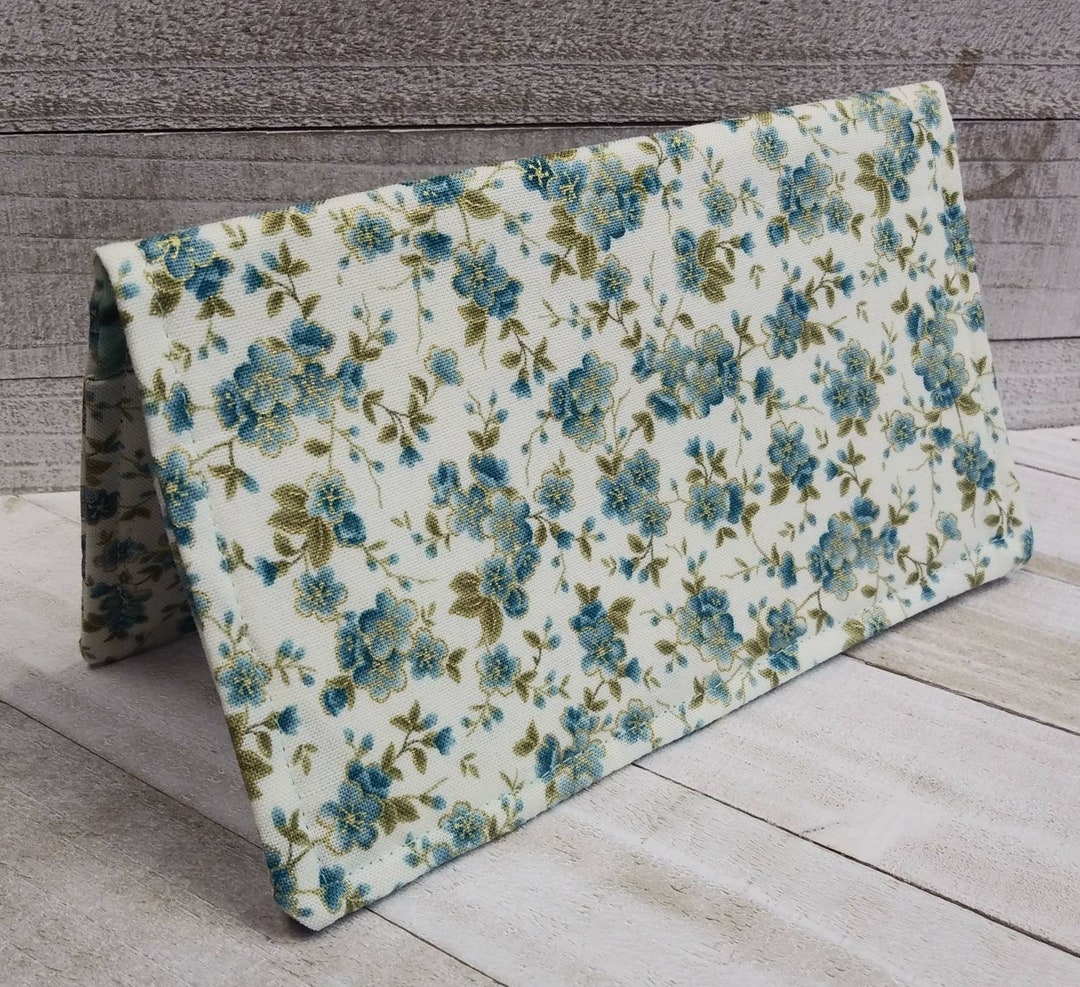 Green Calico Check BOOK Cover and Registry Document Coupon Organizer ...