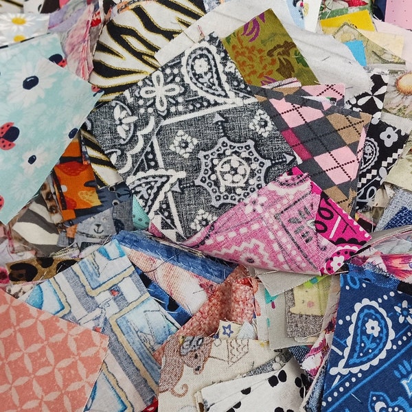 Quilt Fabric Scraps - Etsy