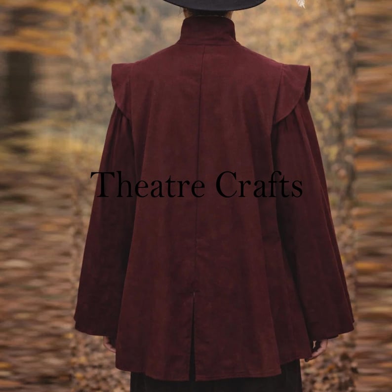 Renaissance Cloak for Historical Reenactment | 17th Century Costume ...