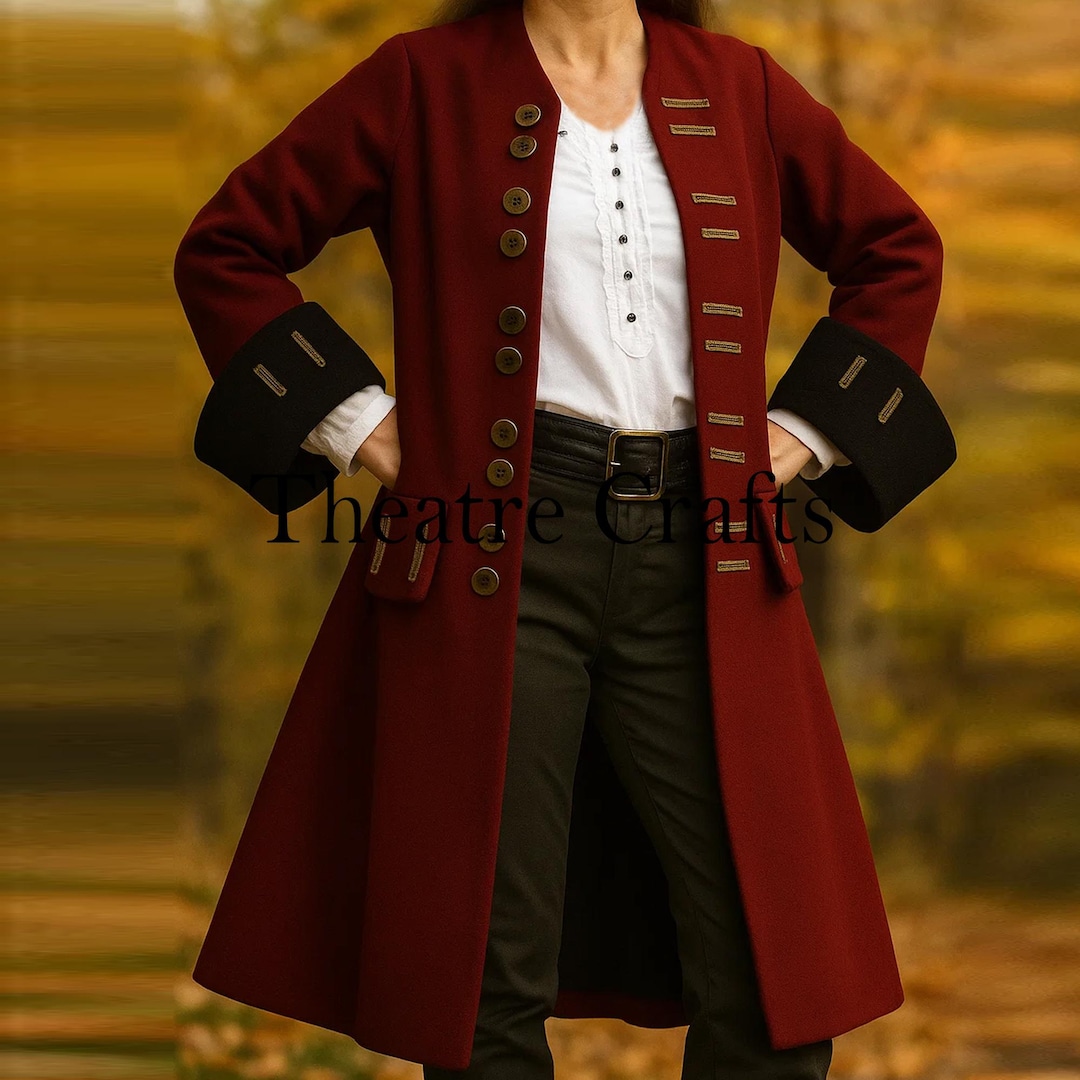 Pirate Overcoat for Ladies : Captain Jack Sparrow Fashion Cosplay - Etsy