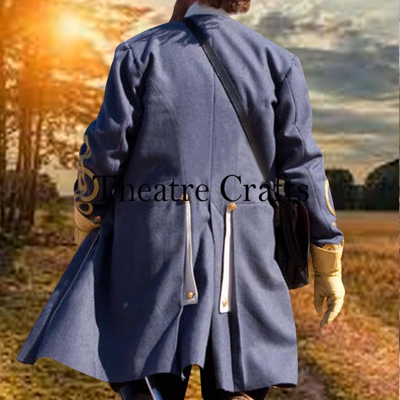 Confederate General Civil War Reenactment Uniform: Battlefield Style ...