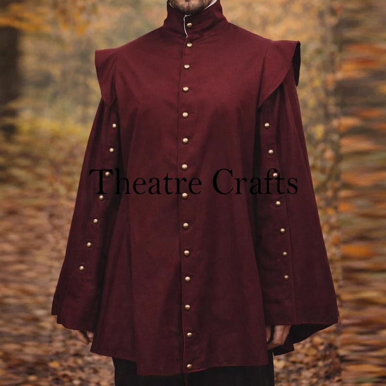 Renaissance Cloak for Historical Reenactment | 17th Century Costume ...