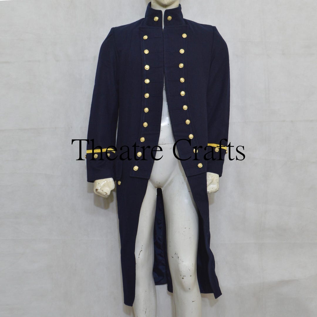 Wool Royal Naval Frock Coat: British Military Style - Etsy