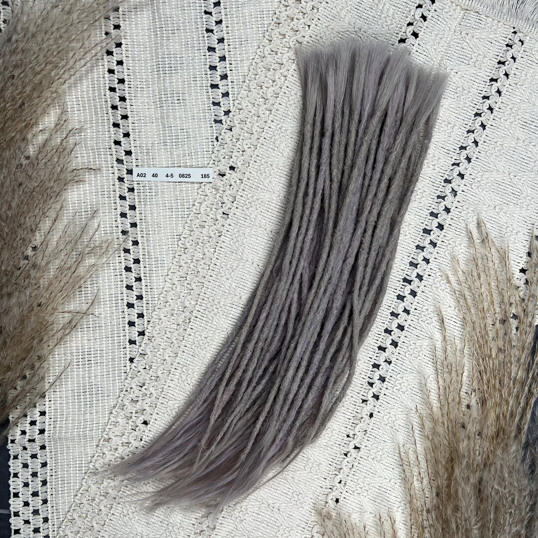 Halo, Human Hair Dreadlock Extensions: Crochet Locs, 49 Pcs - Etsy
