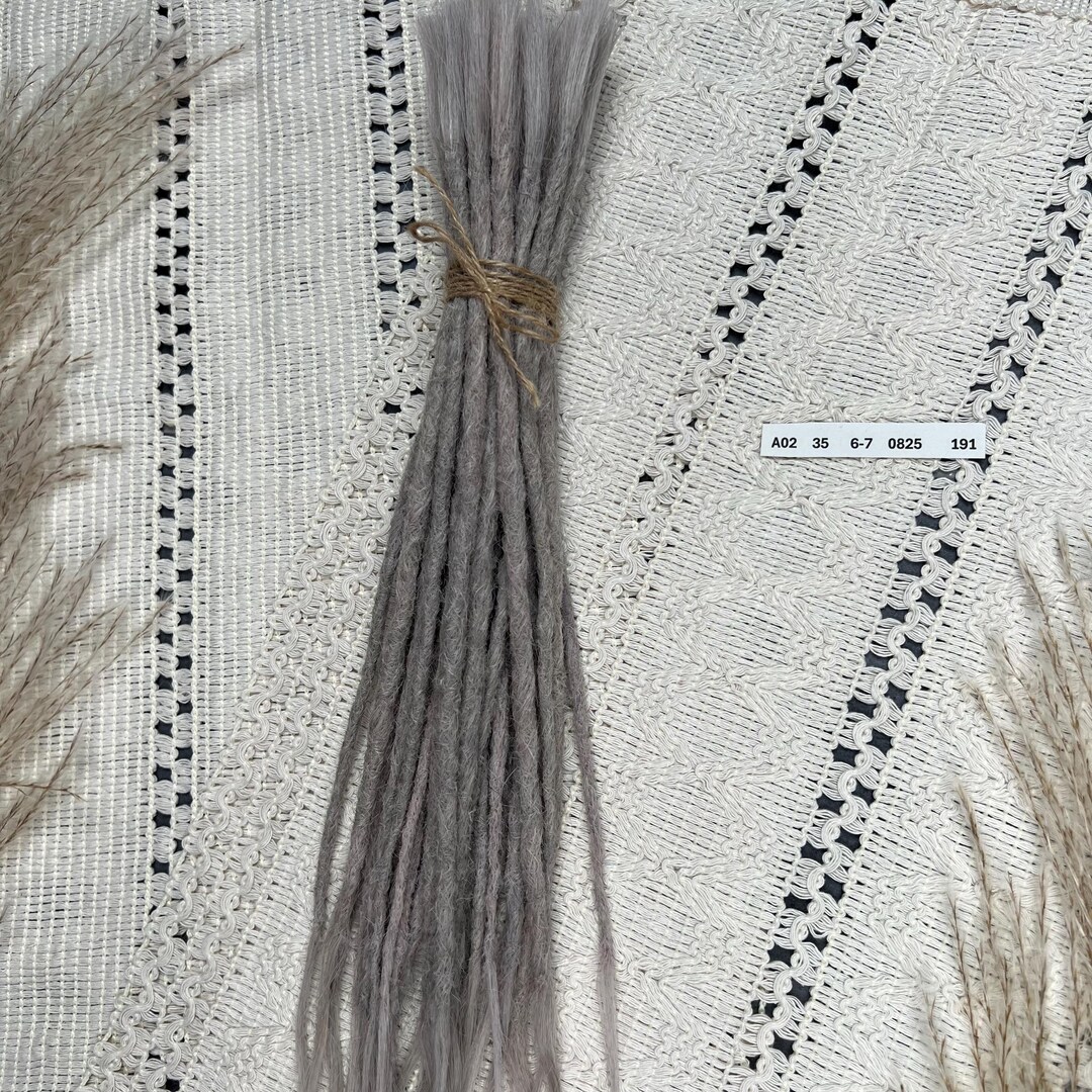 Halo, Human Hair Dreadlock Extensions: Crochet Locs, 30 Pcs - Etsy
