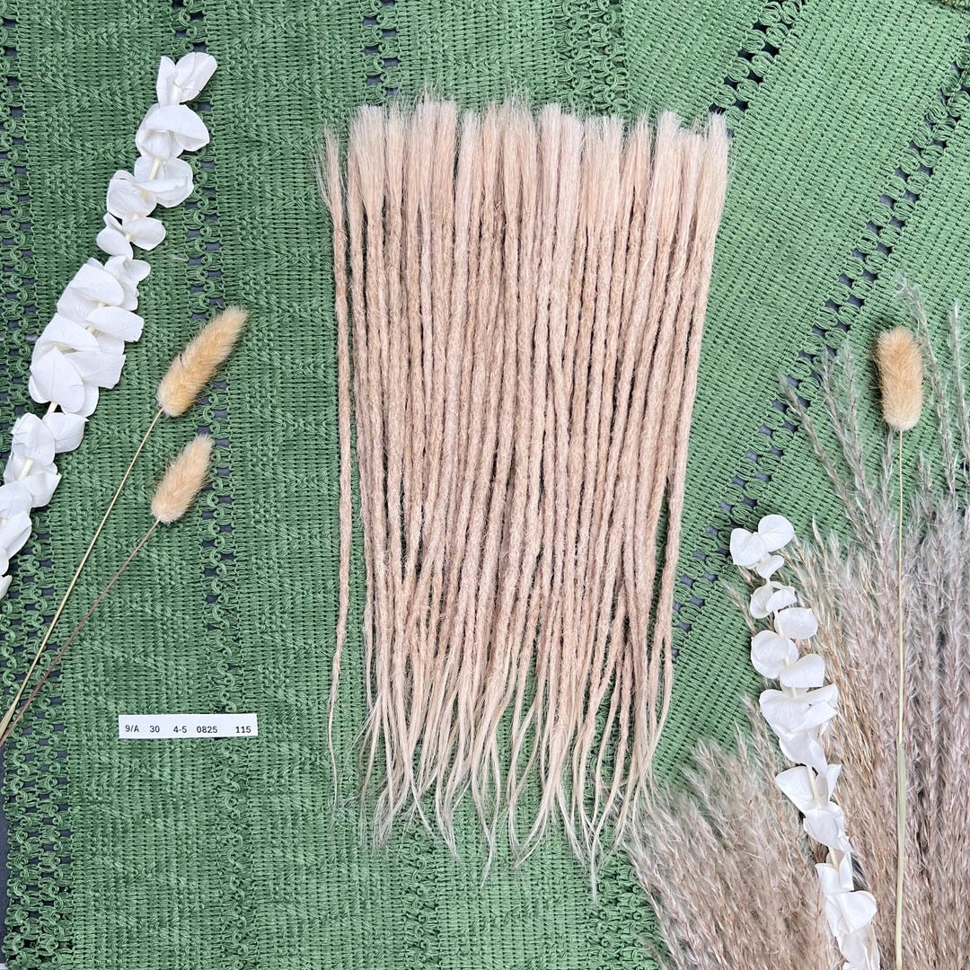 Place in the Sun, Human Hair Dreadlock Extensions: Crochet Locs, 53 Pcs ...