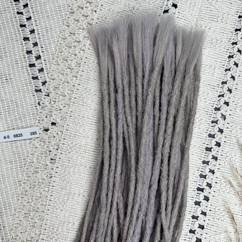 Halo, Human Hair Dreadlock Extensions: Crochet Locs, 49 Pcs - Etsy