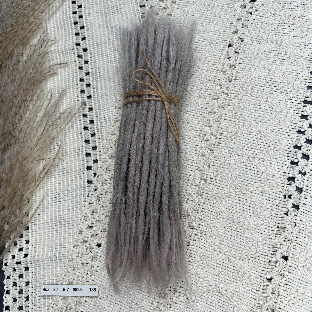 Halo, Human Hair Dreadlock Extensions: Crochet Locs, 53 Pcs - Etsy