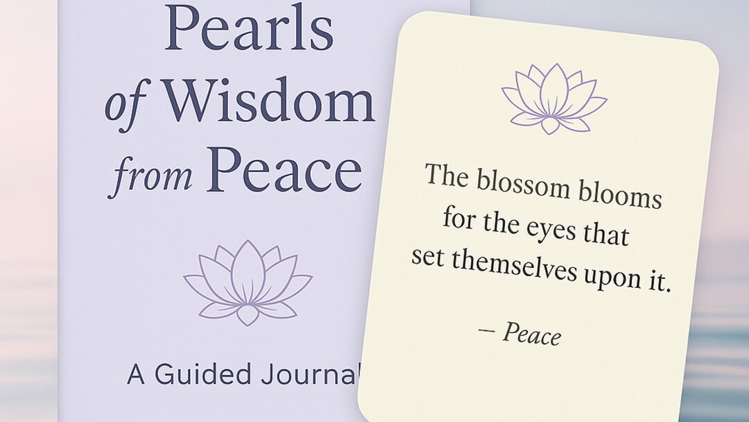 Pearls of Wisdom Bundle – Channeled Journal + Printable Wisdom Cards ...