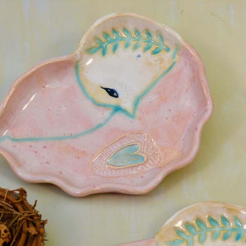 Ceramic Bird Bowl - Etsy