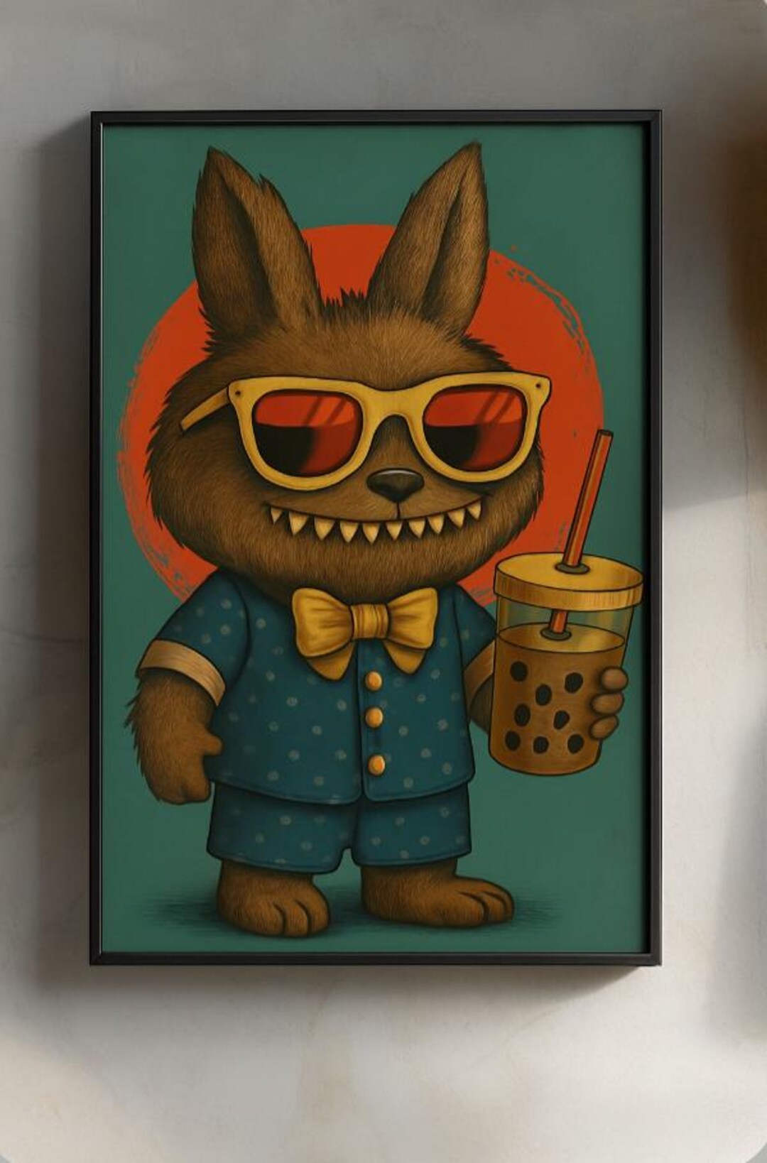 Labubu PNG Svg Poster Digital Download Printable, Labubu Wall Art ...