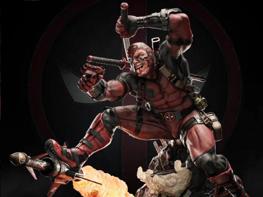 Deadpool Figure – 14K 3D Printed Resin Model | Masked and Unmasked ...