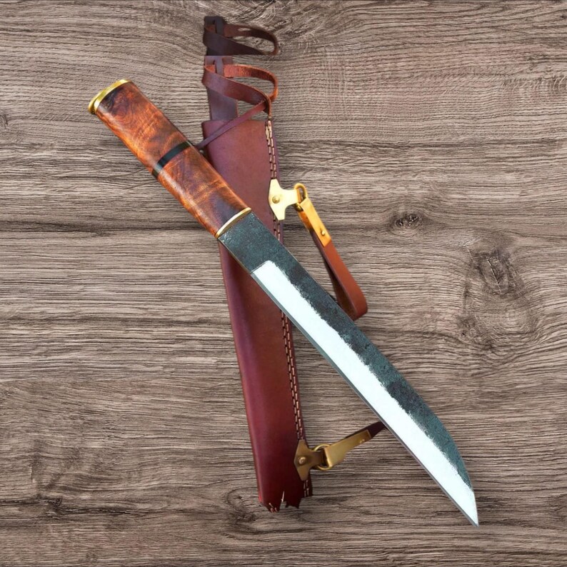 Viking Knife, Sax Knife, Celtic Knife, Medieval Dagger, Norse Blade ...