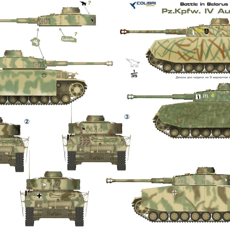 1/35 German Tank Decals - Etsy Canada