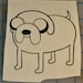 Jake the Dog Adventure Time Vinyl Sticker/decal 2 Pack - Etsy
