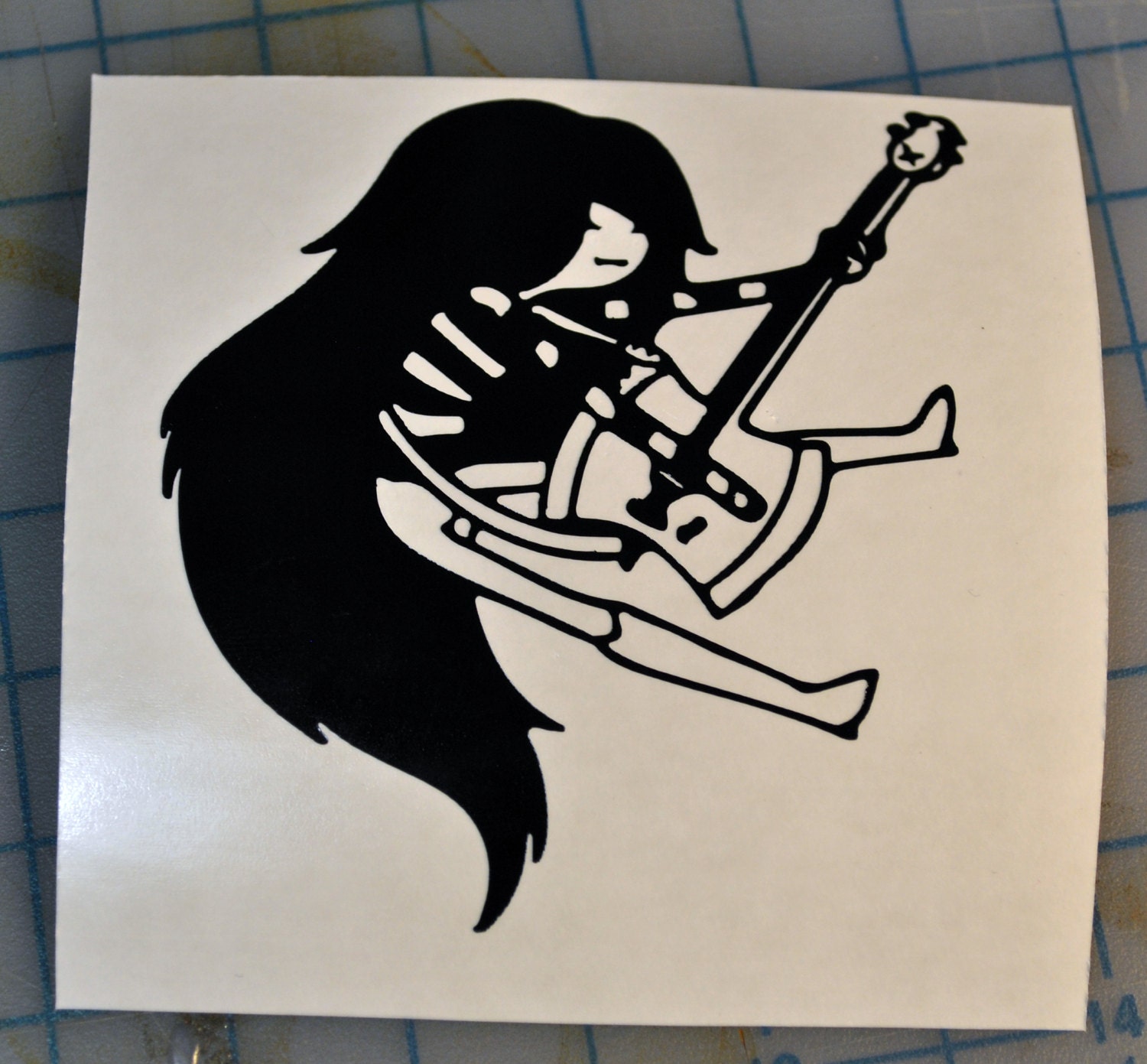 Adventure Time Marceline Playing Her Guitar