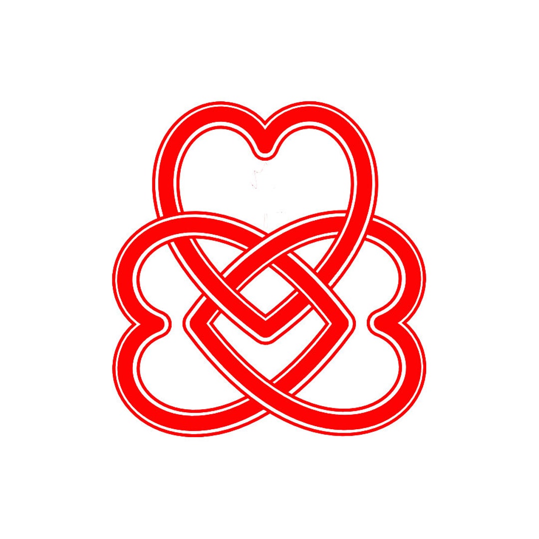 Polyamory Infinite Love Vinyl Sticker/decal - Etsy