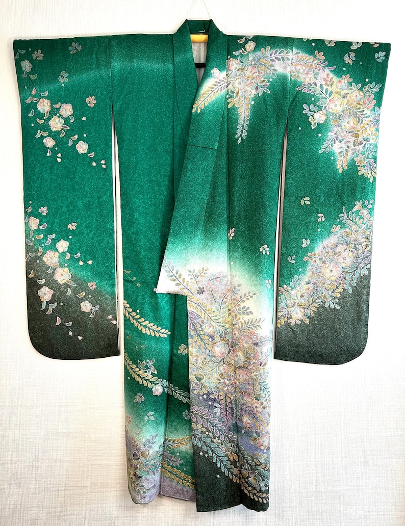 Best Selection! Women's Furisode Kimono Silk (furisode Kimono, Pure ...
