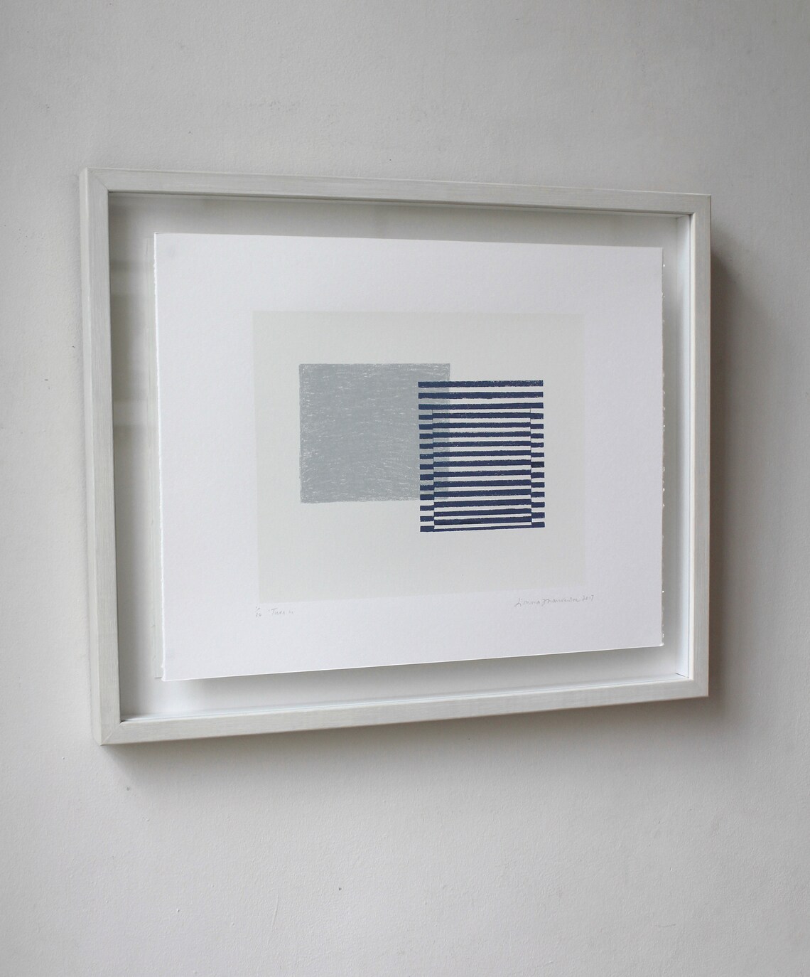 Mid Century Modern Geometric Original Screenprint Handmade - Etsy