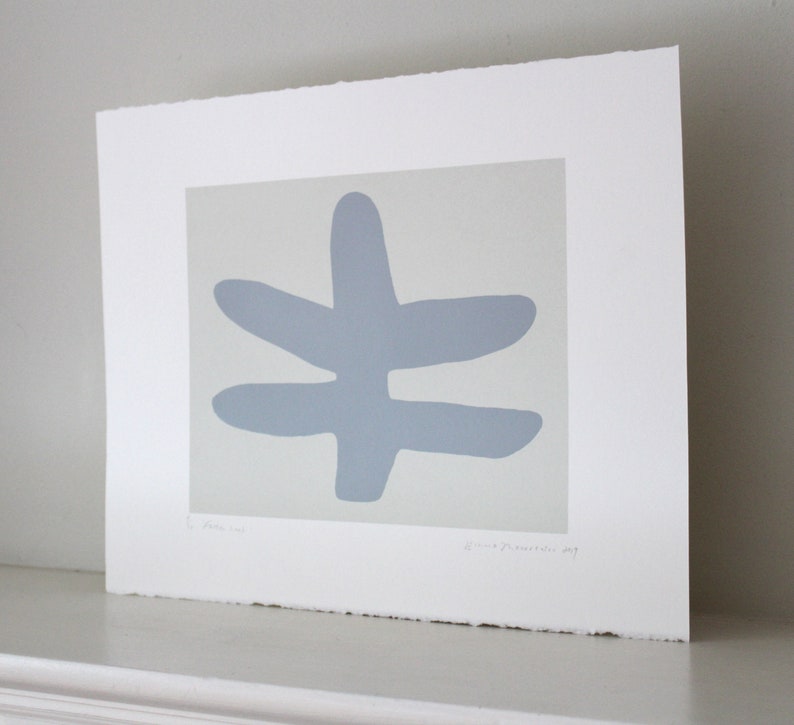 Small Abstract Print Original Print Modern Screenprint - Etsy