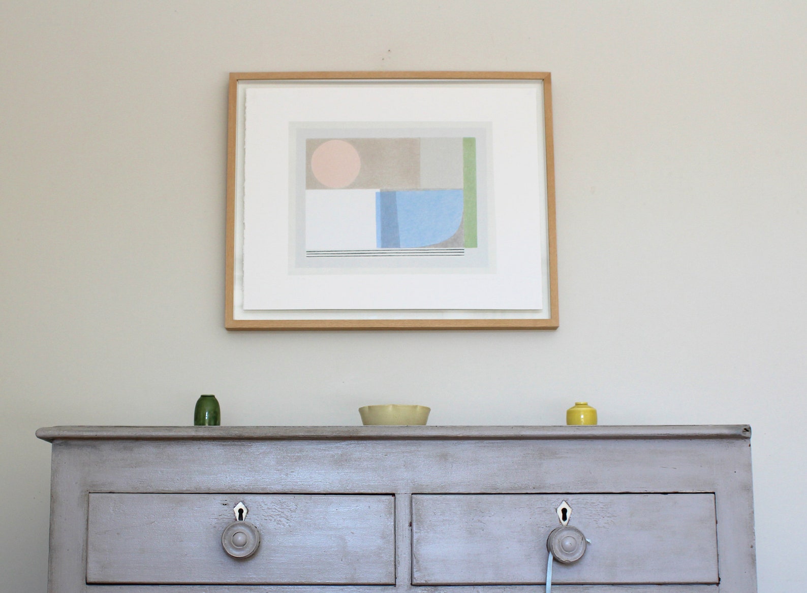 Geometric Screenprint Original Handmade Silkscreen Abstract - Etsy