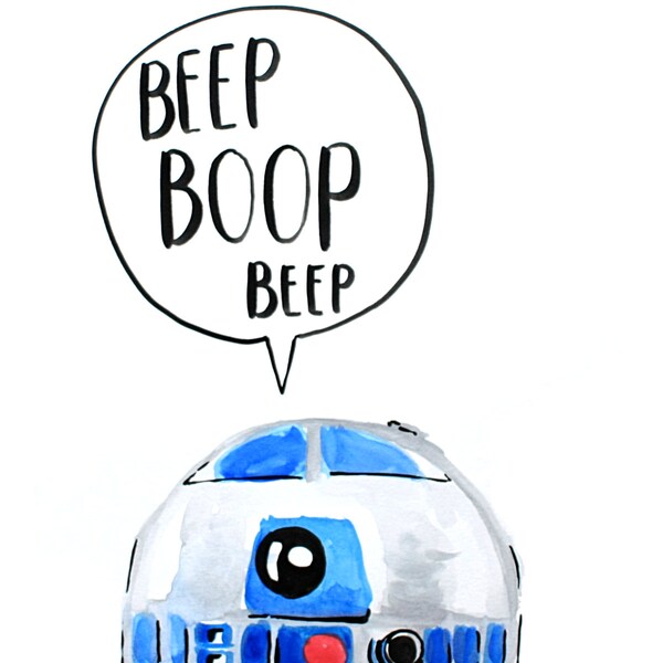 Beep Boop Art - Etsy
